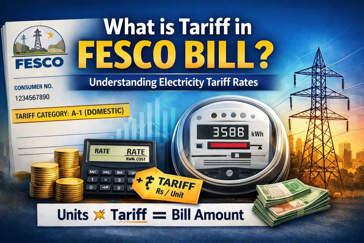 What Is Tariff in FESCO Bill? Complete Guide to Electricity Tariff ...